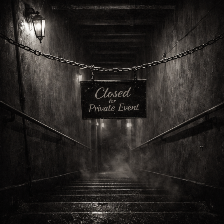 Closed for Private Event – Brass Peacock